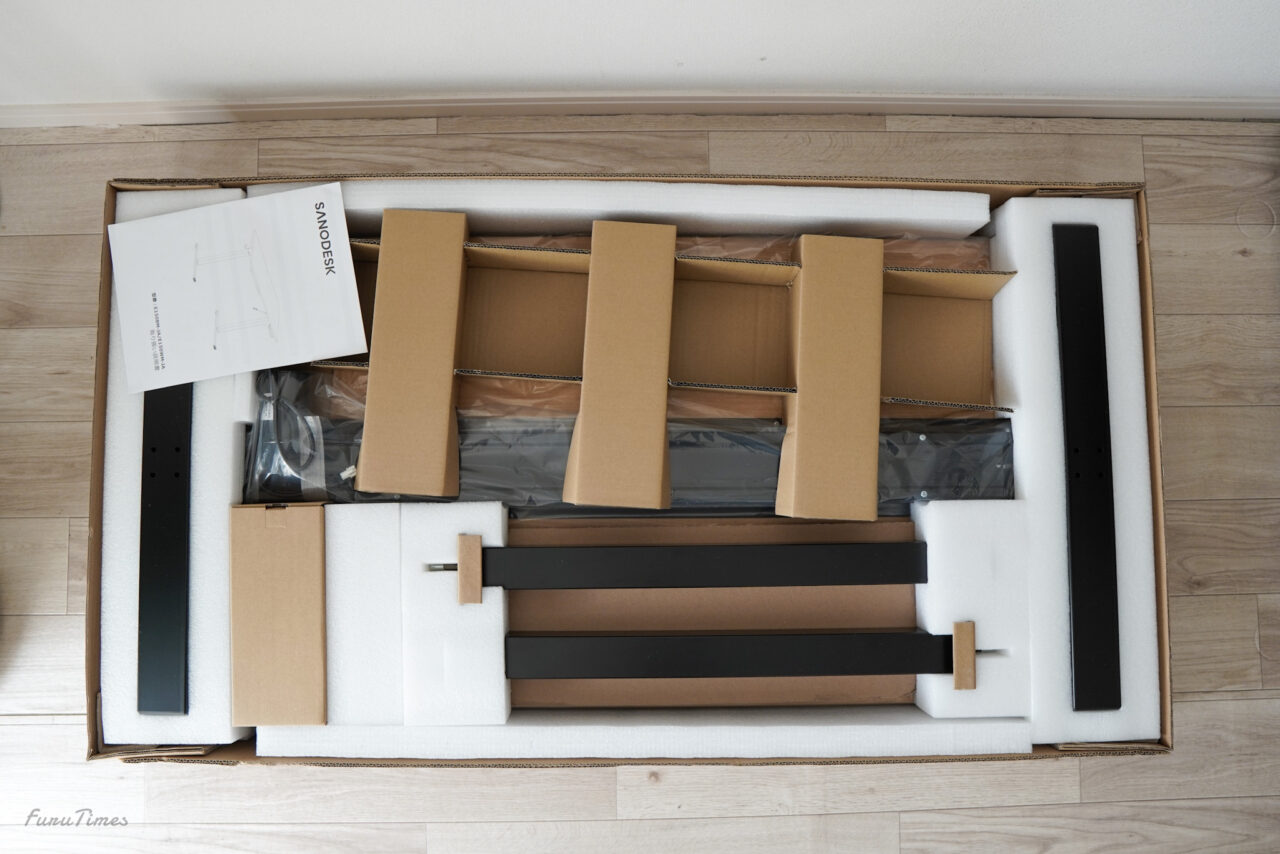 SANODESK E150 レビュー｜簡単に組立てられるおトクな電動昇降デスク【FLEXISPOT】 | FURUTIMES（フルタイムズ）